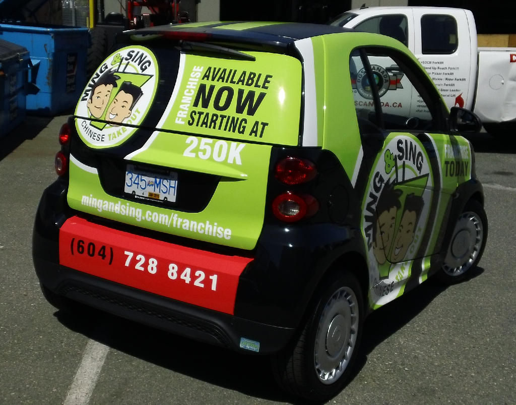 Ming & Sing Chinese Express Gets Wrapped – Vancouver Car Wraps